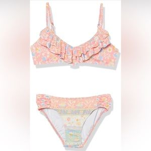 Billabong | Swim | Billabong Girls Mini Mystic Ruffle Swimsuit Bikini ...